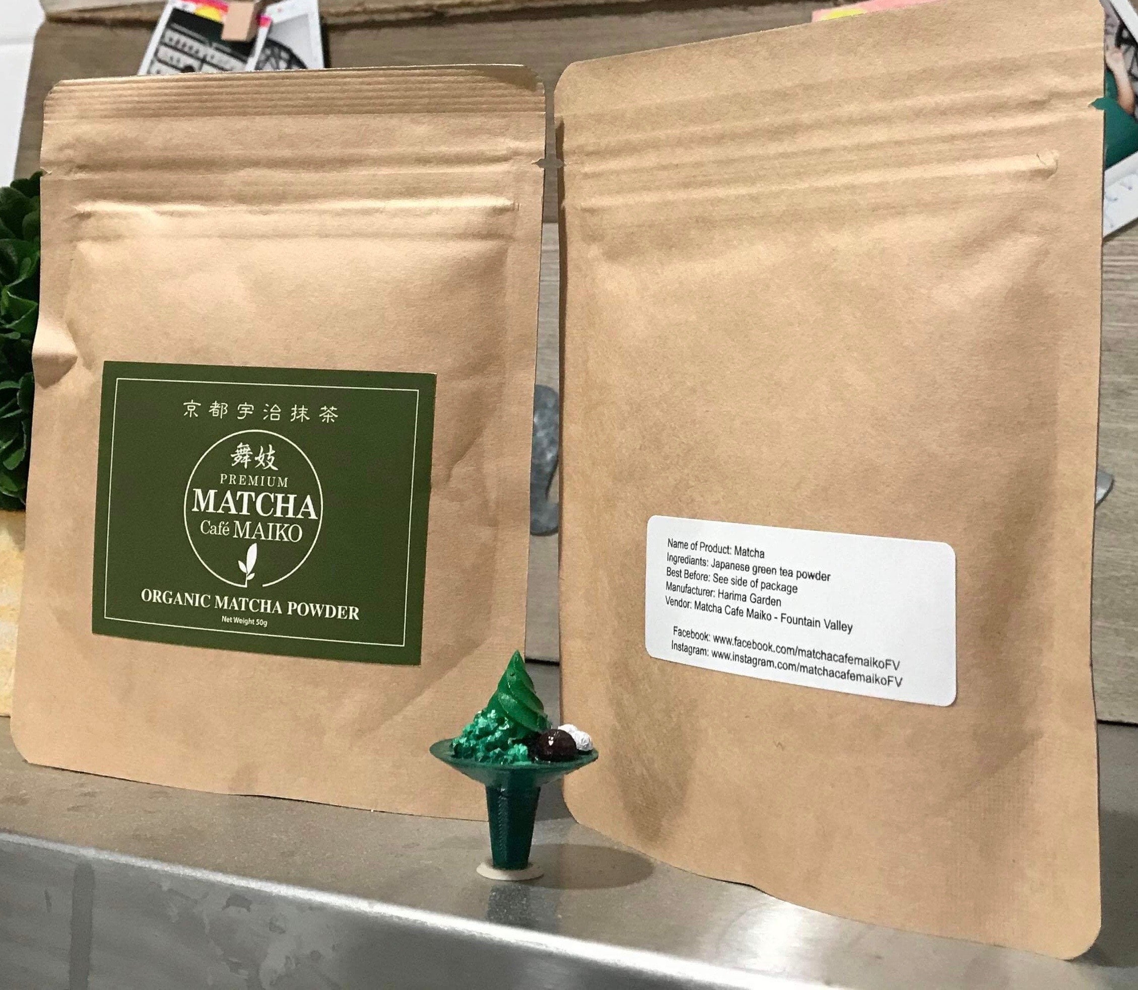 Premium Matcha Powder packet | Matcha Cafe Maiko - Fountain Valley